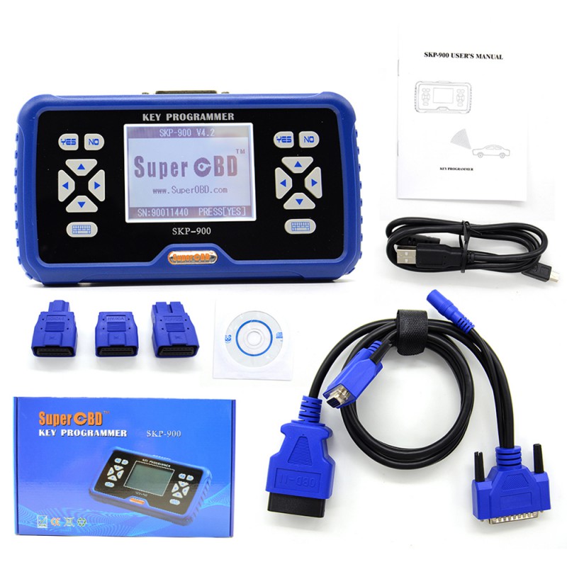 Programador De Llaves codificador Super Obd Skp-900 Obdii Actualizable
