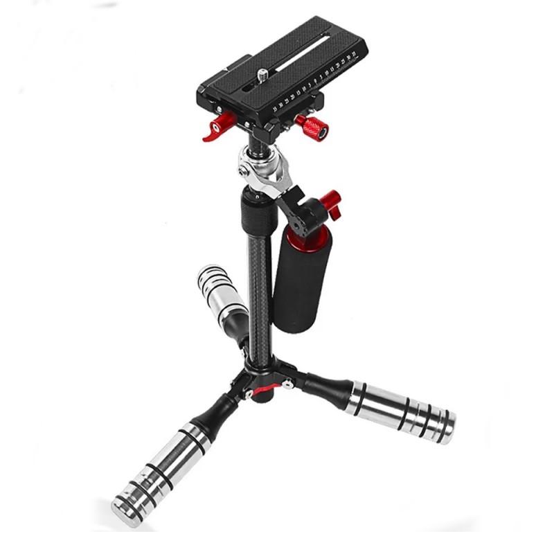 Steadycam estabilizador de mano trípode para cámaras Dslr A38