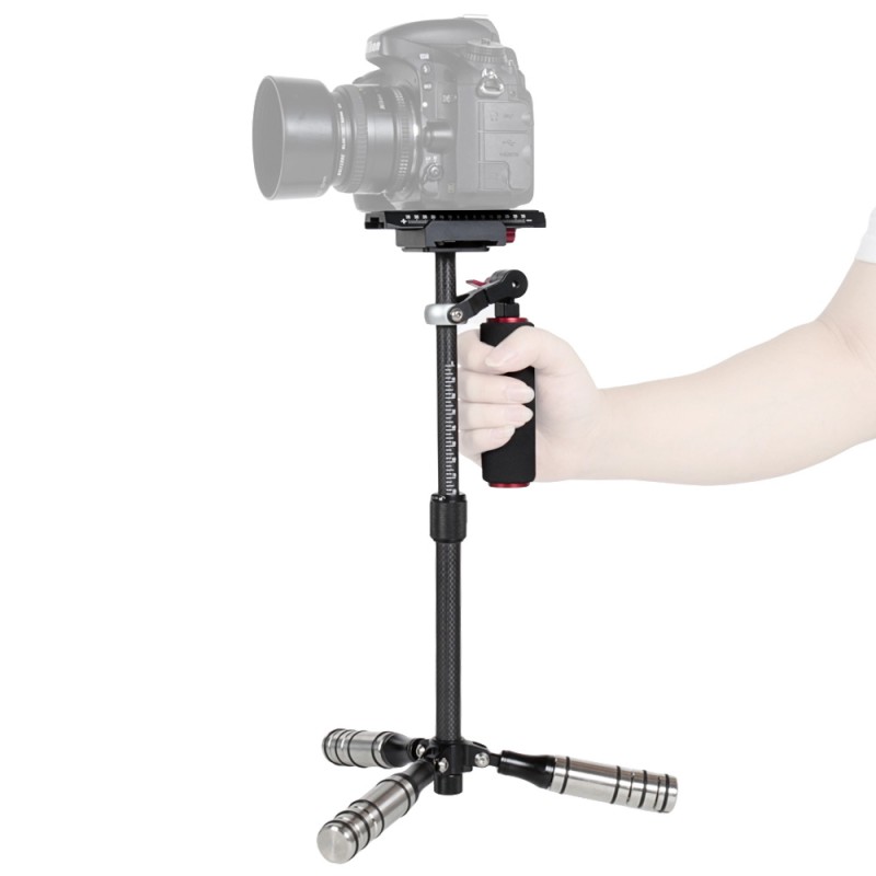 Steadycam estabilizador de mano trípode para cámaras Dslr A38