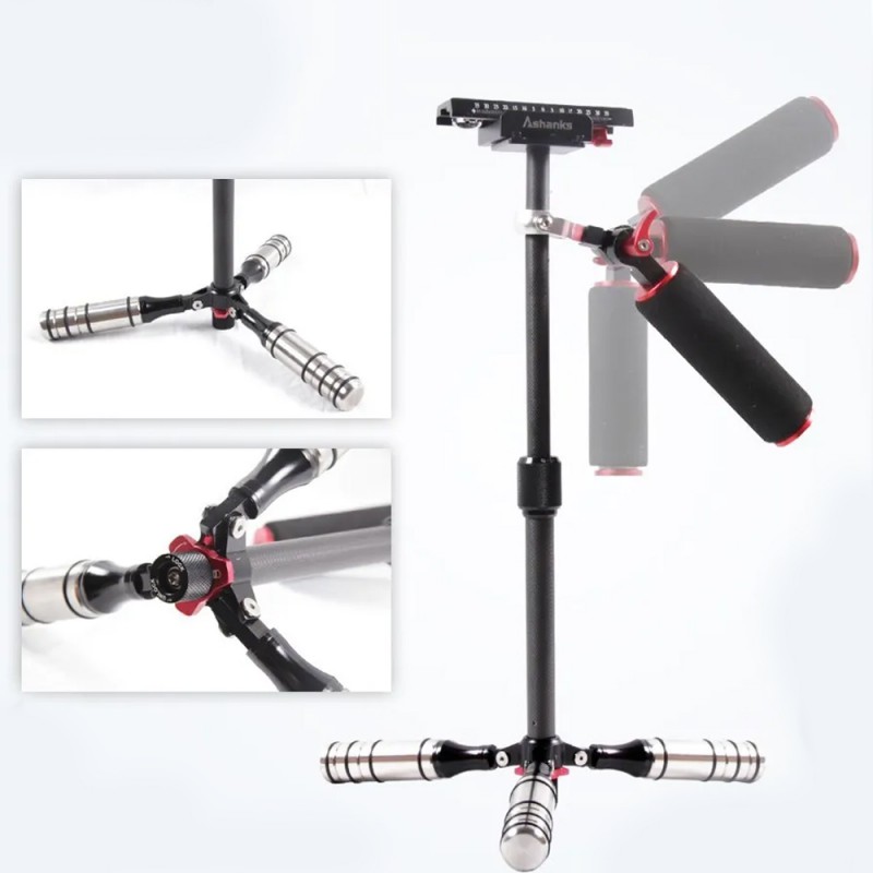Steadycam estabilizador de mano trípode para cámaras Dslr A38