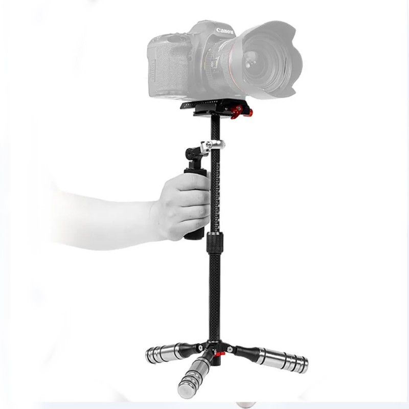Steadycam estabilizador de mano trípode para cámaras Dslr A38