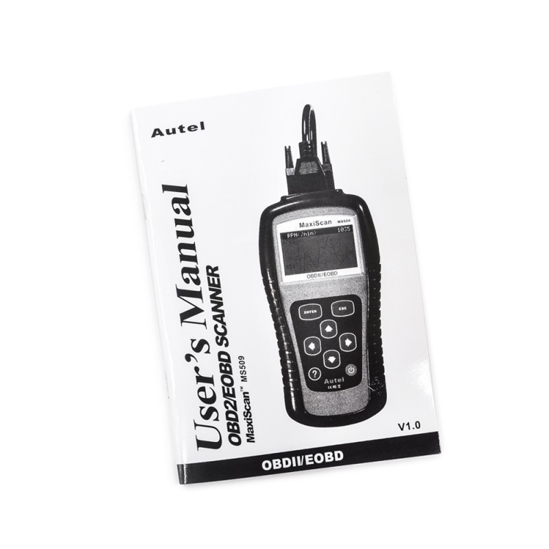 Escáner autel Maxiscan Ms509 Alfatest Simplo Obd2 Can Obdll