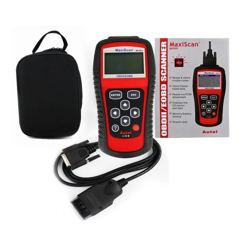 Escáner autel Maxiscan Ms509 Alfatest Simplo Obd2 Can Obdll