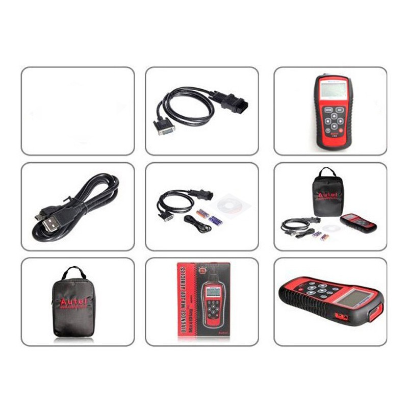 Escáner autel Maxiscan Ms509 Alfatest Simplo Obd2 Can Obdll