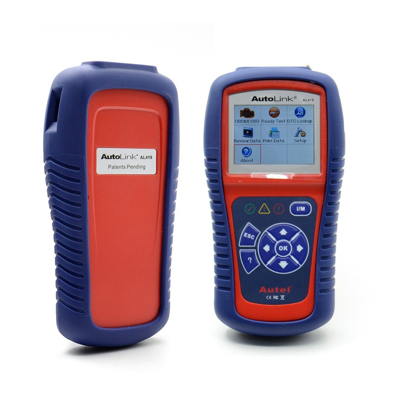 Escáner automotor Autel AL419 OBDII