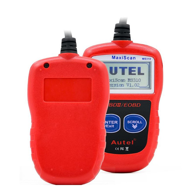Escáner automotor Autel MS310 Maxiscan OBDII multimarca