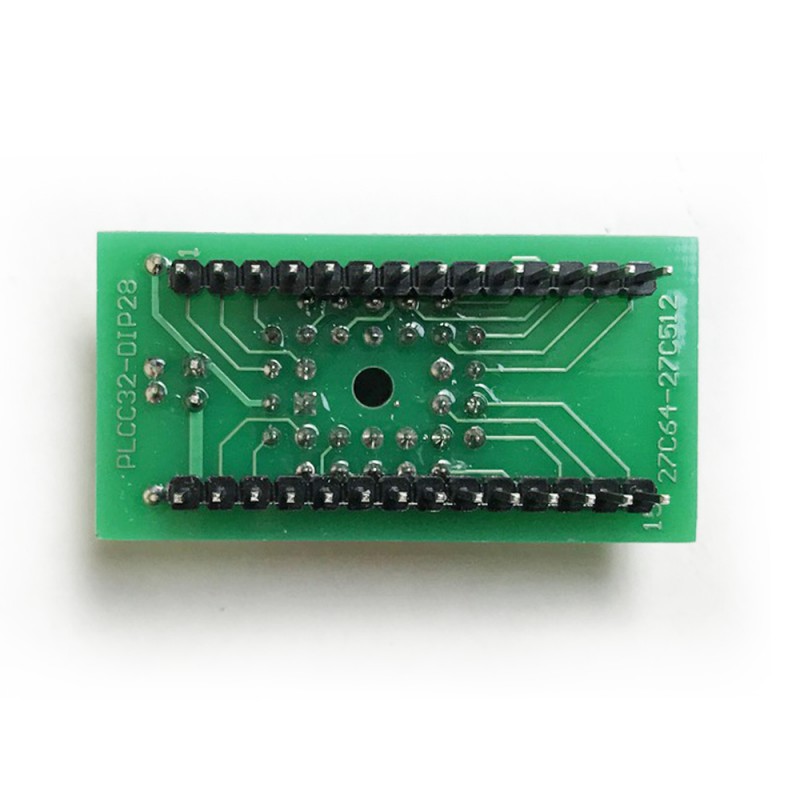 Adaptador Plcc32 Dip28 Adp-006 P/ Programador Willem Gq4x