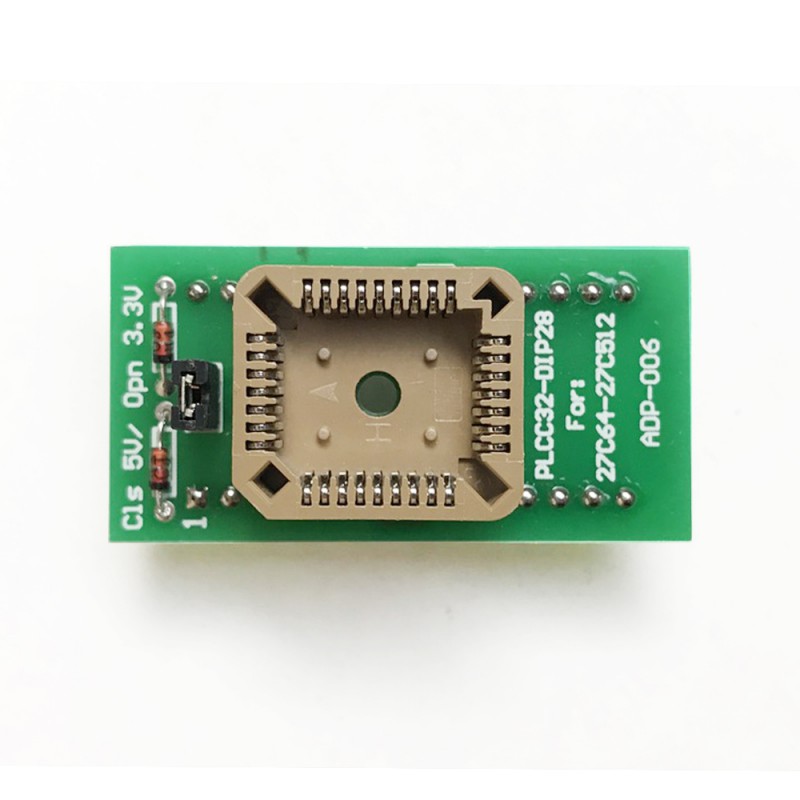 Adaptador Plcc32 Dip28 Adp-006 P/ Programador Willem Gq4x