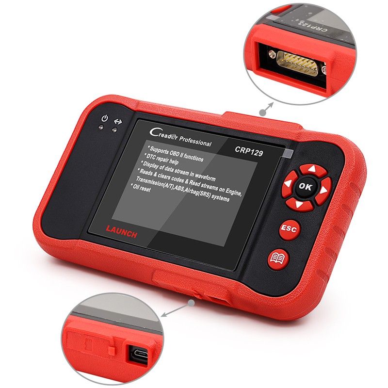 Escáner Launch Creader Professional Crp129 Español