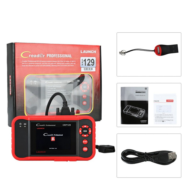 Escáner Launch Creader Professional Crp129 Español