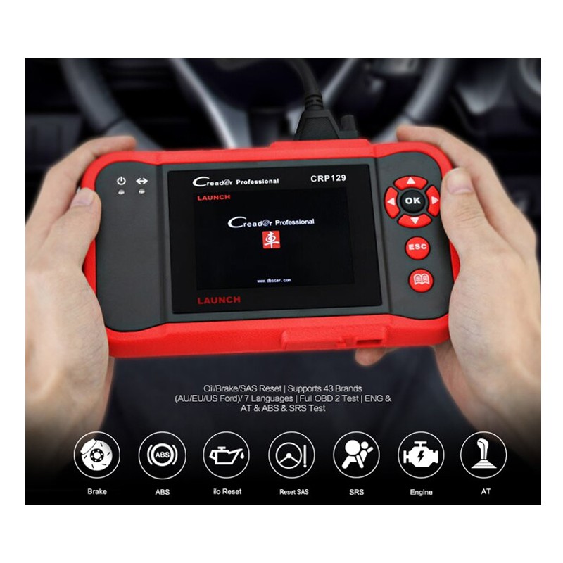 Escáner Launch Creader Professional Crp129 Español