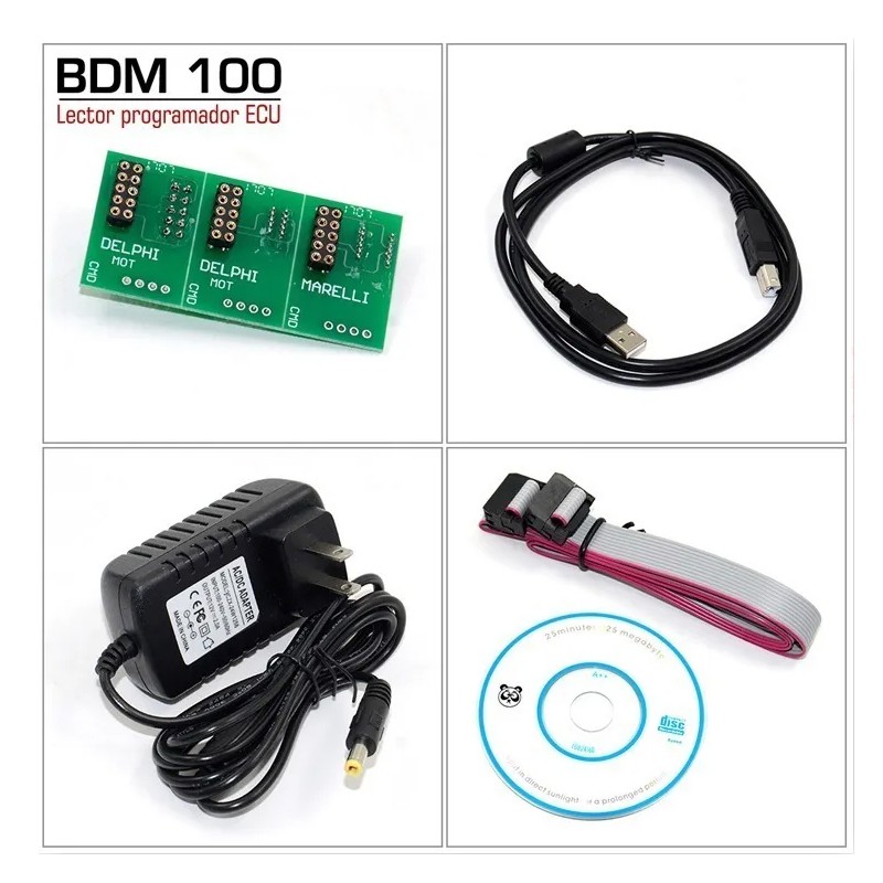 Programador Bdm 100 Lector Ecu Última Versión Eeprom Universal