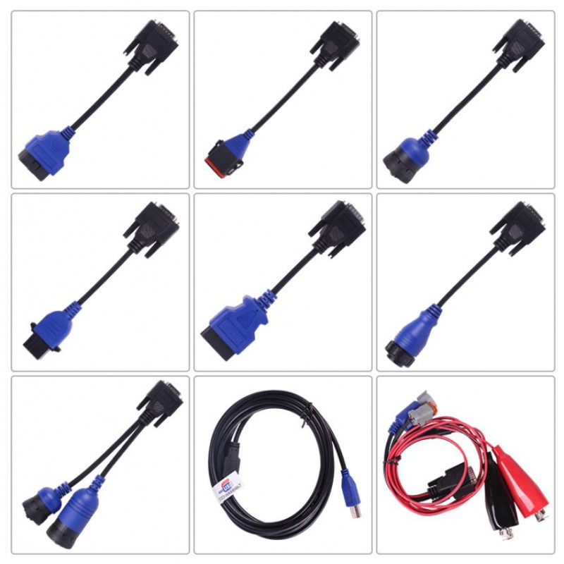 Escáner Camión Nexiq V1 Cummins New Holland Allison + Cables