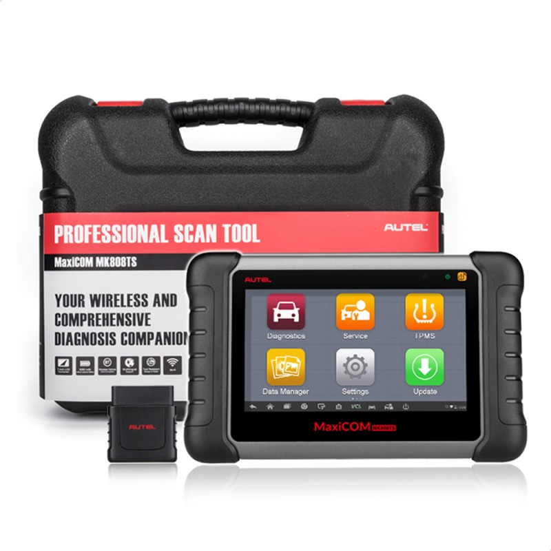 Escáner automotor Autel Maxicom Mk808ts Diagnóstico Sensores Tpms