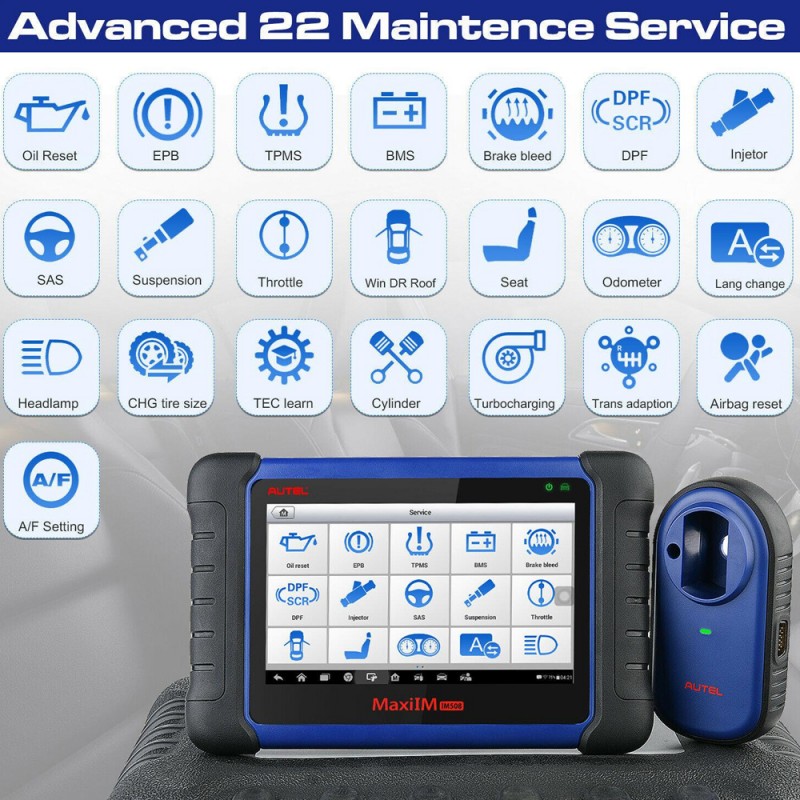 Programador De Llaves Diagnóstico Autel MaxiIM Im508 Con Xp200