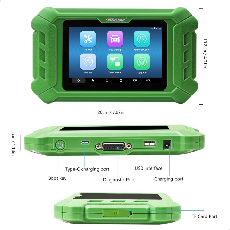 Escáner Obdstar X200 pro2 Herramienta para Restablecimiento de Aceite