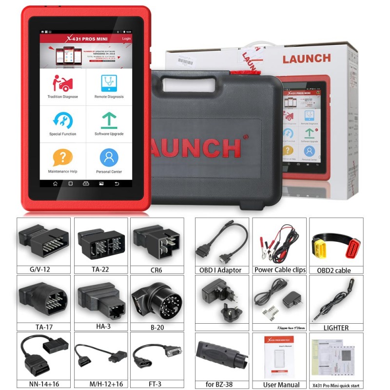 Scanner Launch X431 Pros Mini V3.0 Diagnostico Obd2 Ecu