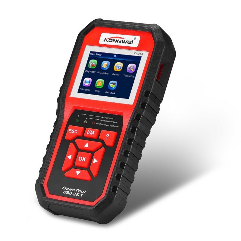 Scanner Automotriz Konnwei Kw850 Obd2 Eobd Diagnostico Can