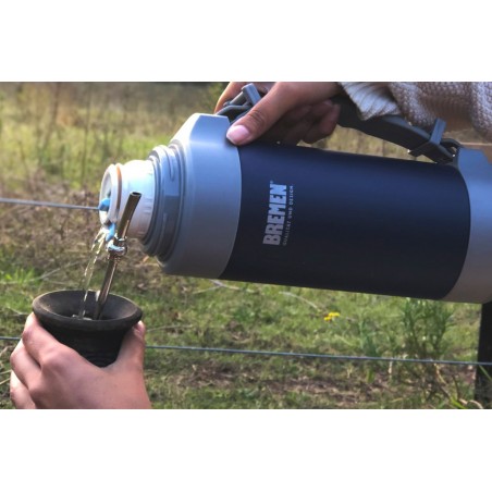 Termo Bremen 7133 De Acero Inoxidable 1.2l temperatura Caliente Fría
