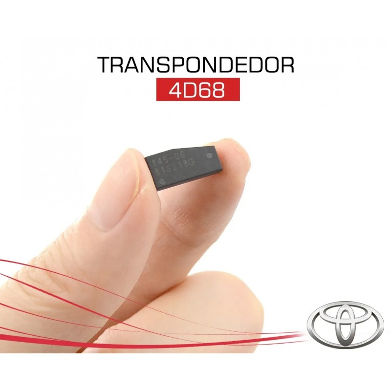 Transpondedor 4d68 Transponder Para Llaves Toyota