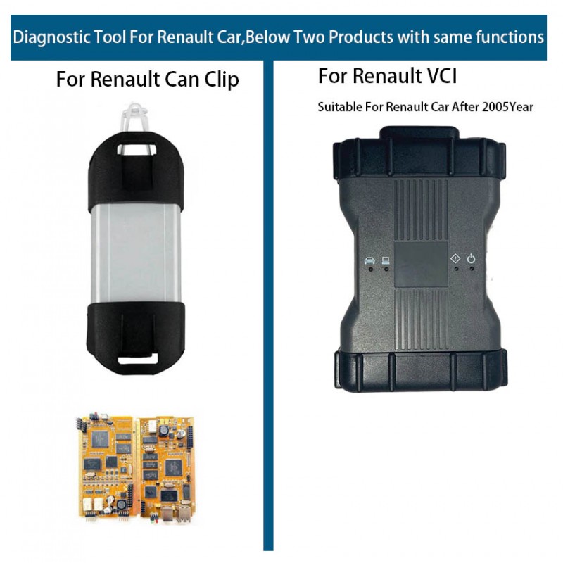 Scanner De Diagnostico Vci V220 Para Renault Can Clip Obdii