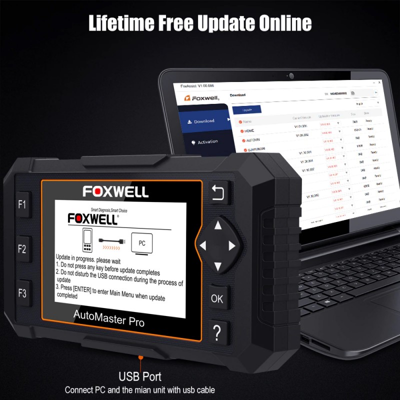 Escáner Automotriz Foxwell Nt624 Elite Obd2 Linea Nueva