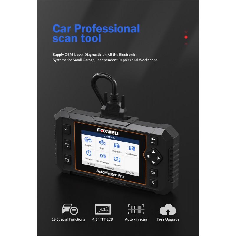 Scanner Automotor Foxwell Nt644 Elite Obd2 Srs Abs Dpf Sas