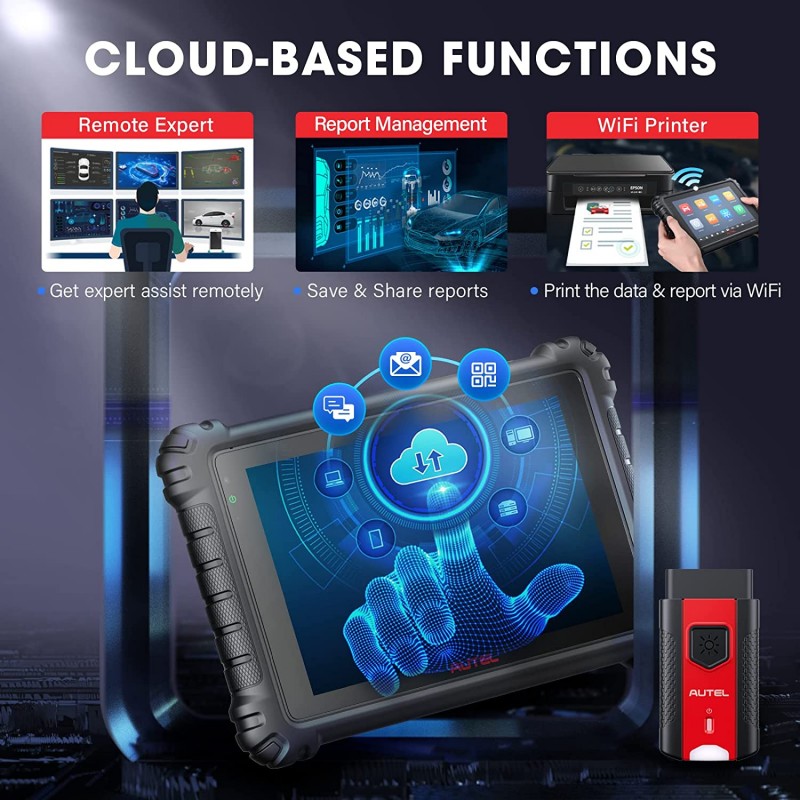 Escaner Automotriz Tableta Maxisys Autel Ms906 Pro Obdii