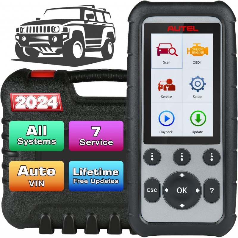 Scanner Autel Maxidiag Md806 Pro Diagnóstico Completo Obd2