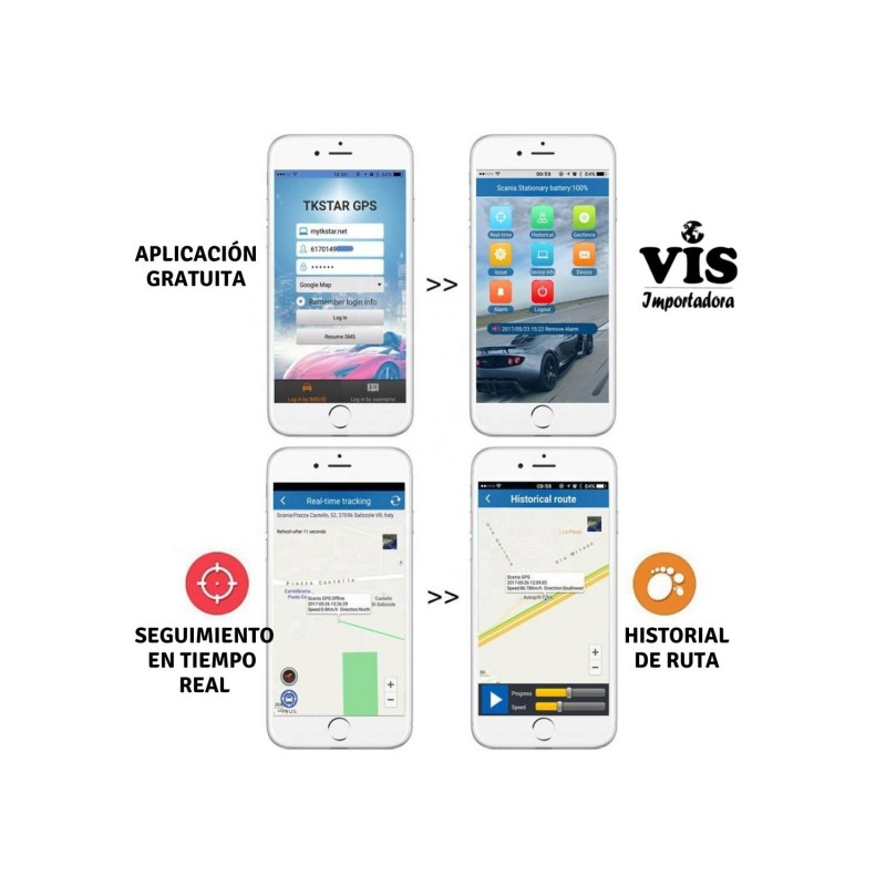 Gps Tracker Tk905 Localizador Seguimiento Iman 4g 10000mah