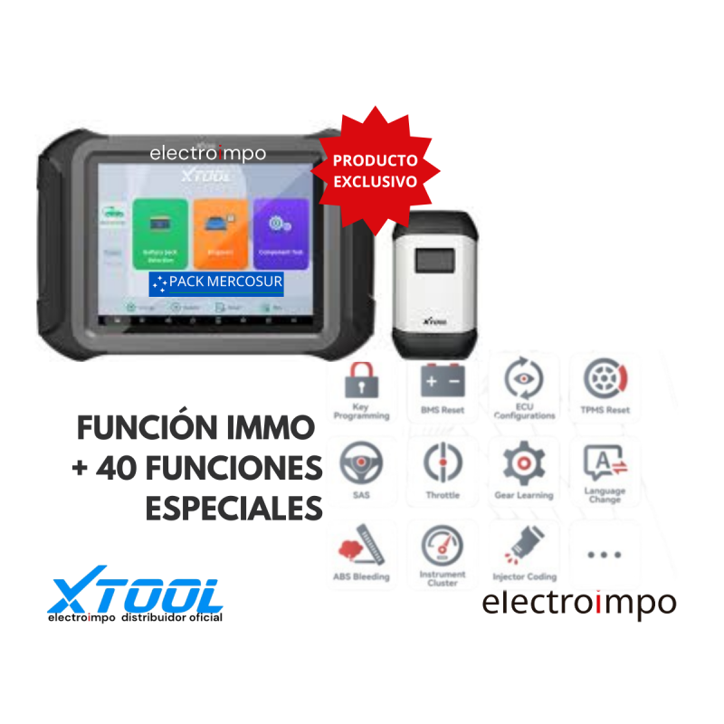 N9EV PAD XTOOL ESCANNER PROGRAMADOR DE LLAVES ODOMETRO vehiculos ...