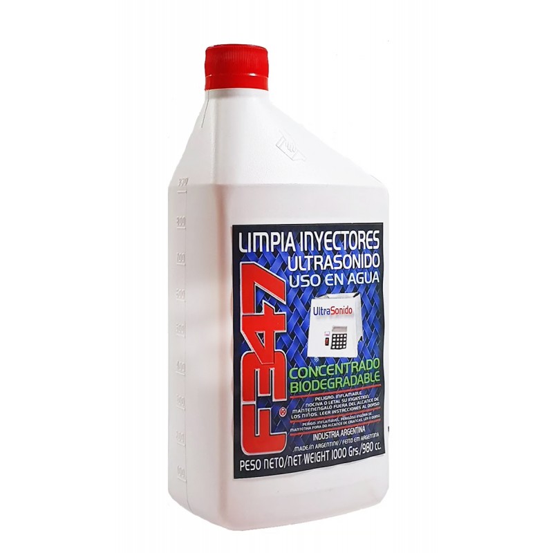 Líquido F347 Para Batea De Ultrasonido Limpieza Inyectores